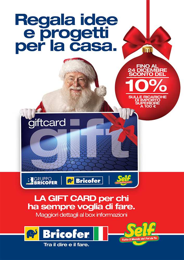 Gift Card Bricofer e Self: più regali | TEN: DiyandGarden